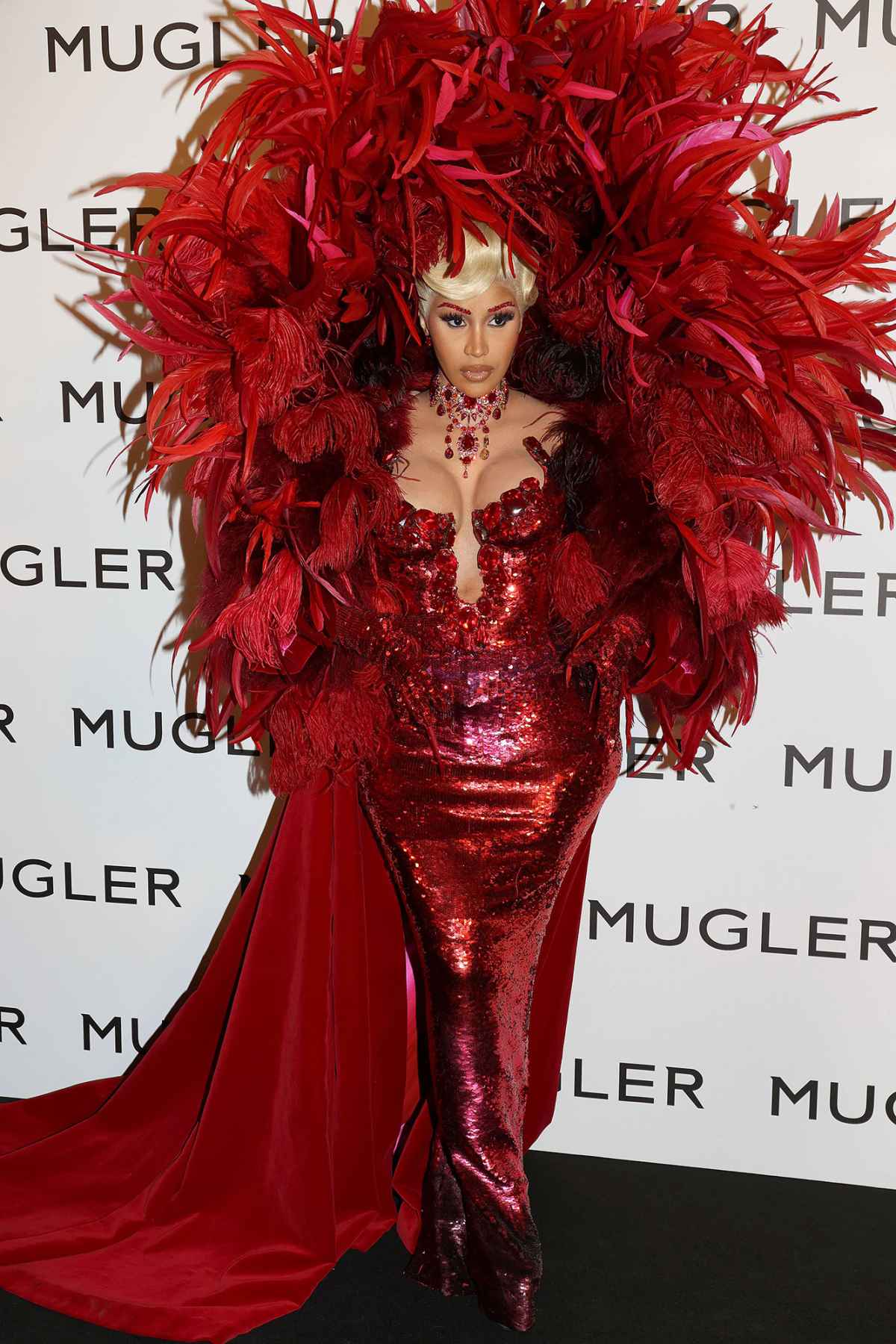 Cardi B Attends 1st Red Carpet 3 Weeks After Giving Birth | Us Weekly