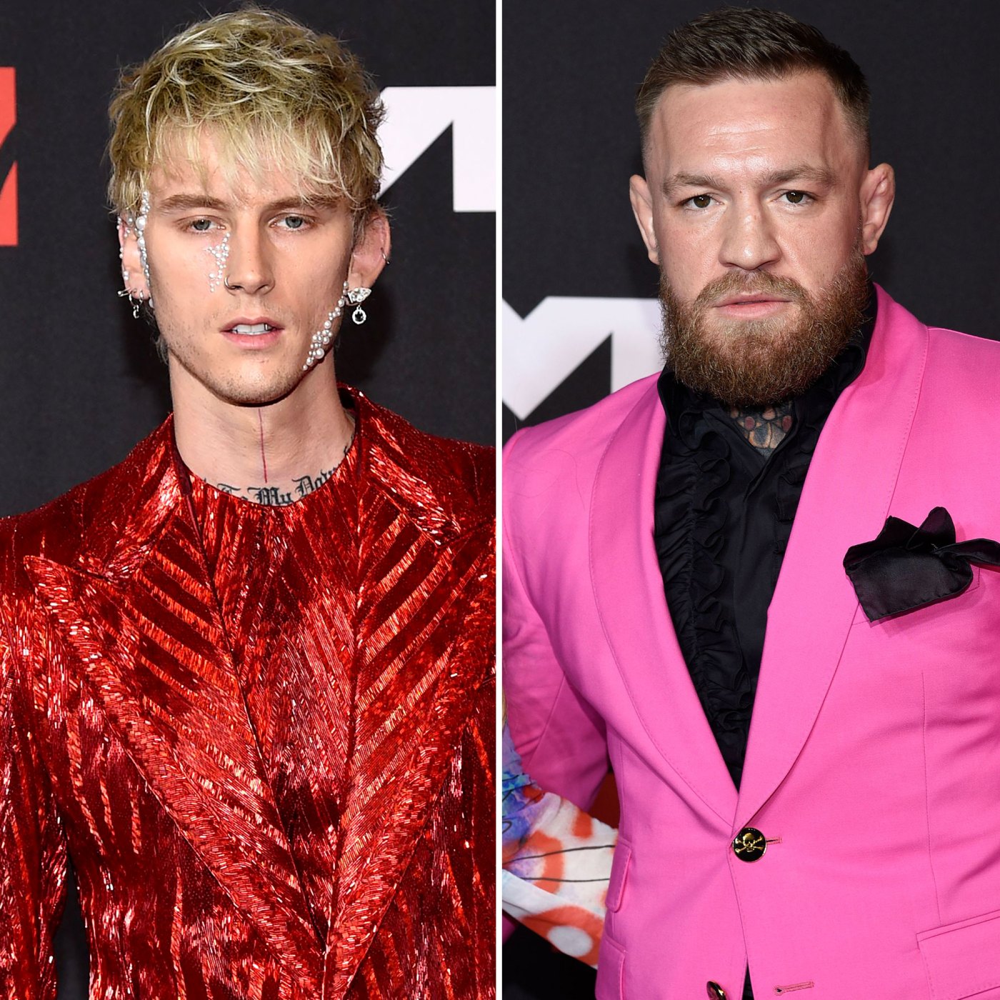 VMAs 2021: Machine Gun Kelly Won't Answer Conor McGregor Question | Us ...