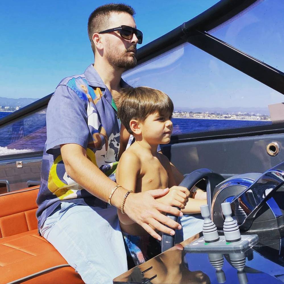 Scott Disick Goes Boating With Kids After Amelia Split: Photos | Us Weekly