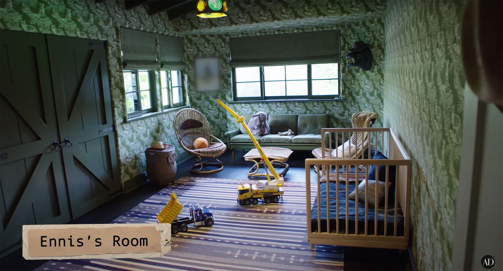 Kirsten Dunst, Jesse Plemons’ Son Ennis’ Nursery: Photos
