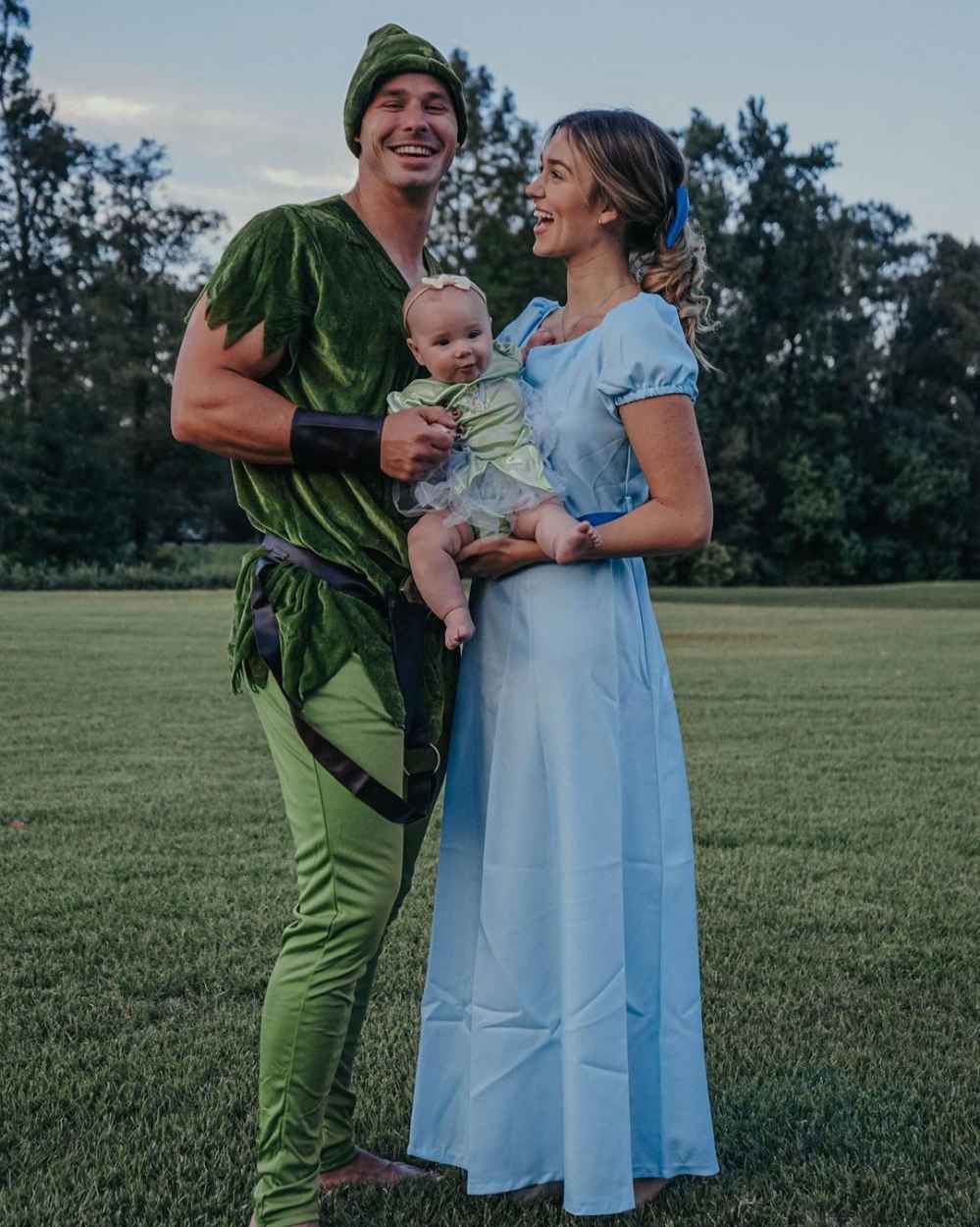 Sadie Robertson, Christian Huff Wear ‘Peter Pan’ Costumes With Honey ...
