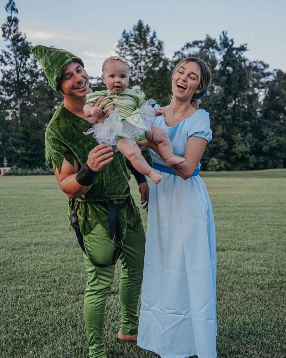 Sadie Robertson, Christian Huff Wear ‘Peter Pan’ Costumes With Honey ...