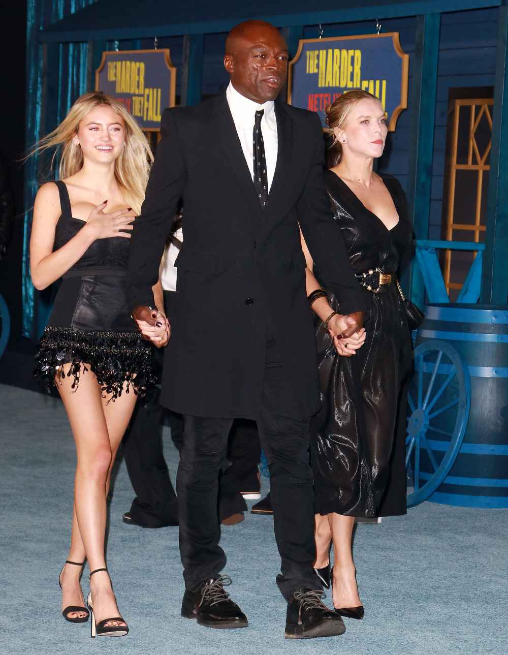 Seal, Daughter Leni Pose at ‘The Harder They Fall’ Premiere: Photos ...