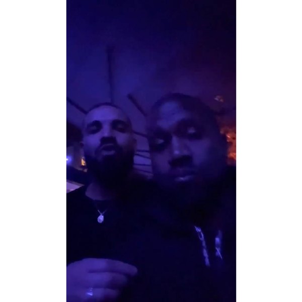Kanye West Seems to End Drake Feud: See Reunion Photos | Us Weekly
