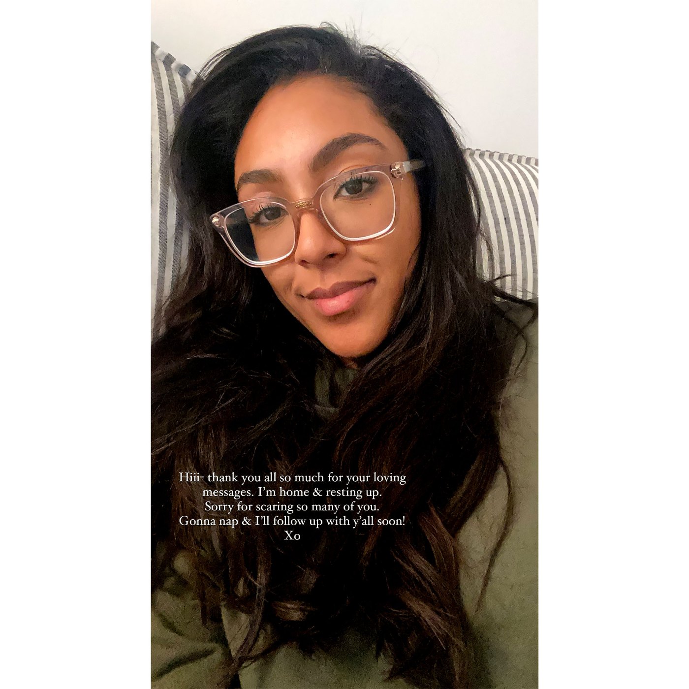 Bachelorette’s Tayshia Adams Returns Home After Brief Hospitalization ...
