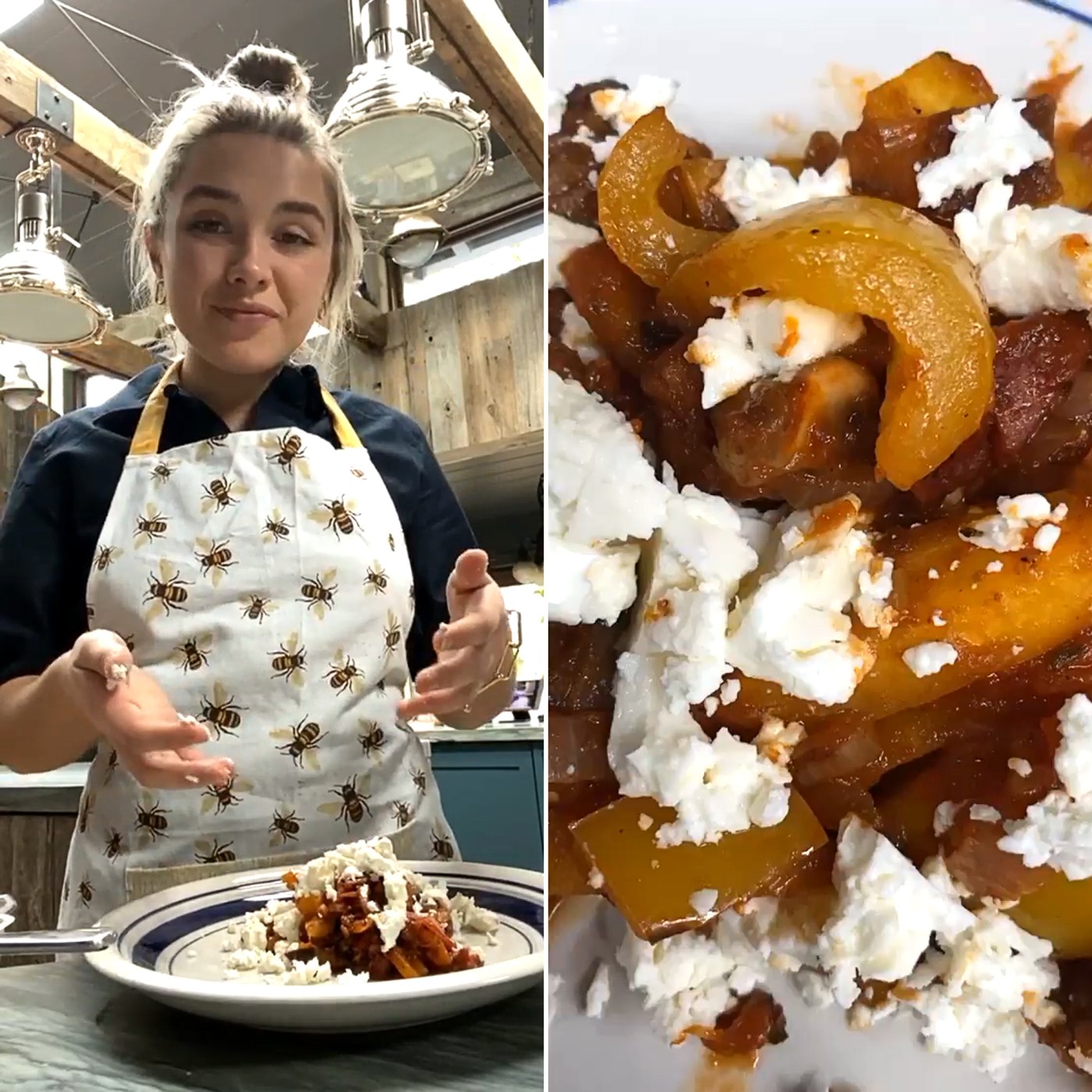 All of Florence Pugh's Greatest 'Cooking With Flo' Food Hits | Us Weekly