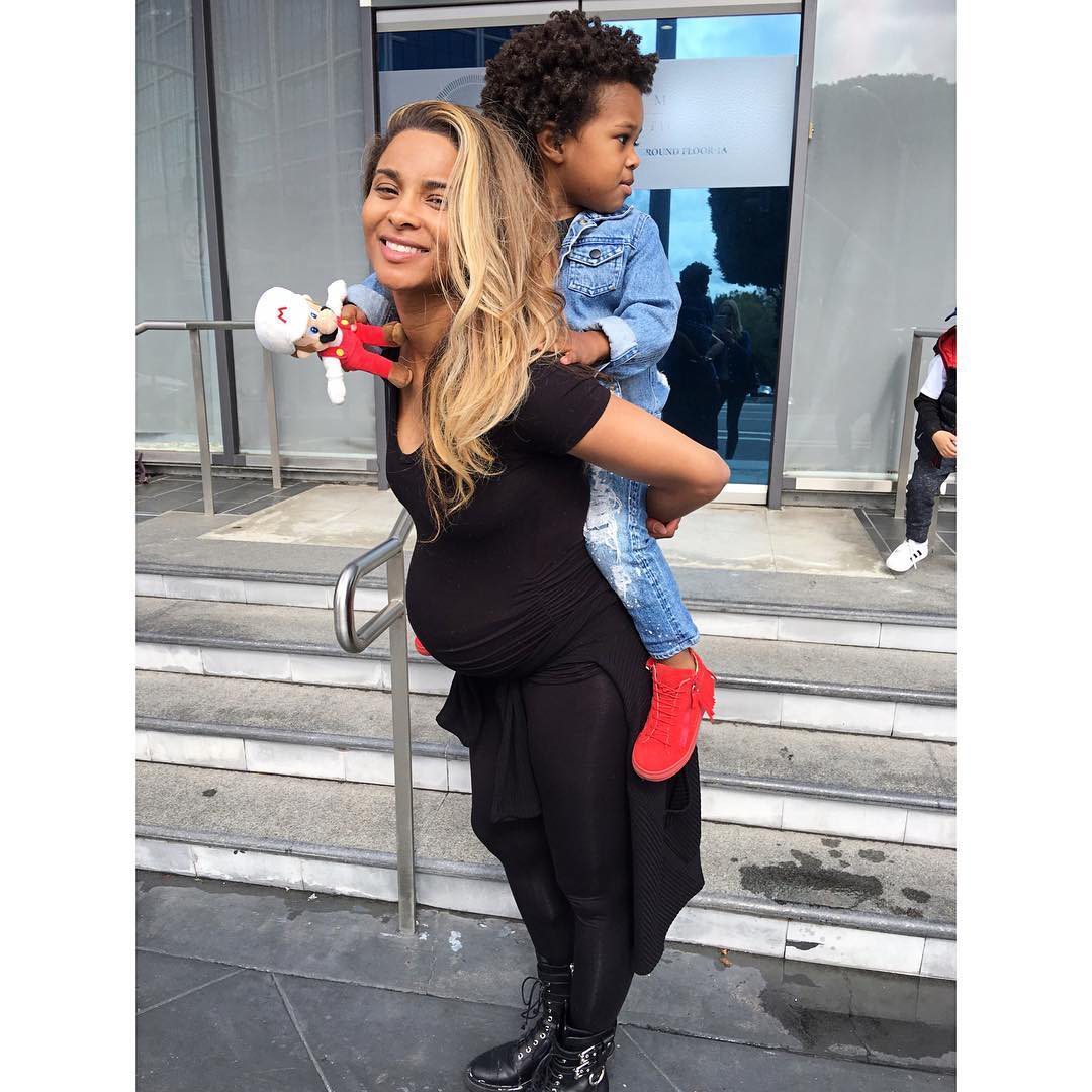 Ciara, Russell Wilson’s Moments With Their Kids: Family Photos