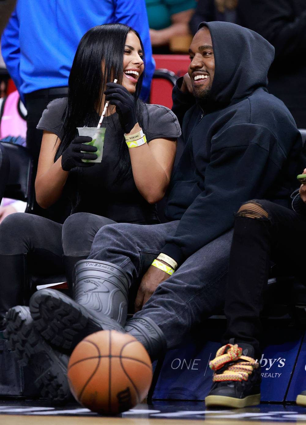 Kanye West and Chaney Jones Have Basketball Date Night: Photos