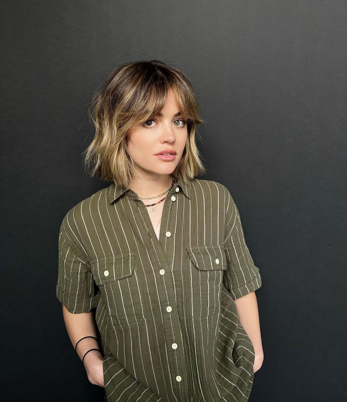 Lucy Hale Hair Cut