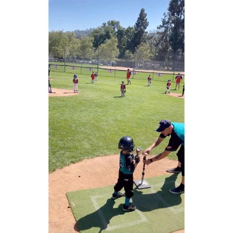 Sandlot’s Patrick Renna’s Son Flynn Plays Baseball: Photo | Us Weekly
