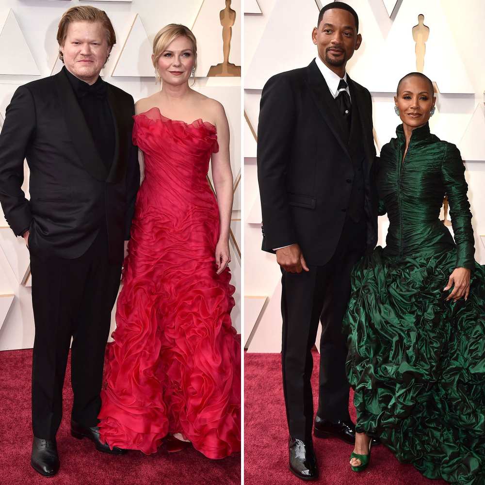Red Carpet Oscars 2022 Couples