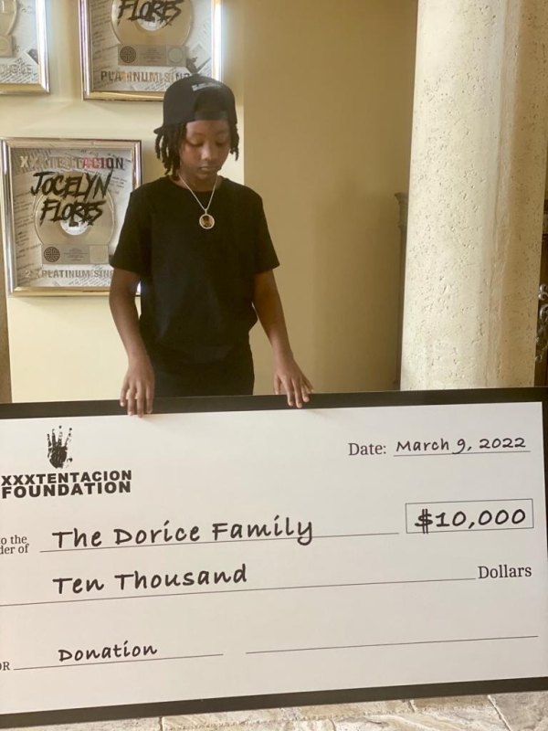 XXXTentacion's Little Brother Aiden Kerr Carries on His Foundation and ...