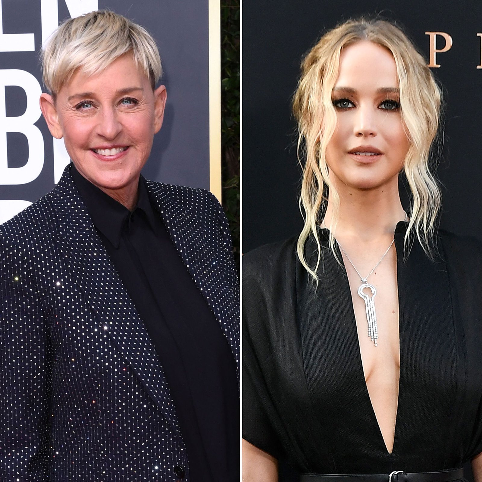Ellen DeGeneres Seemingly Reveals Jennifer Lawrence Had a Son | Us Weekly