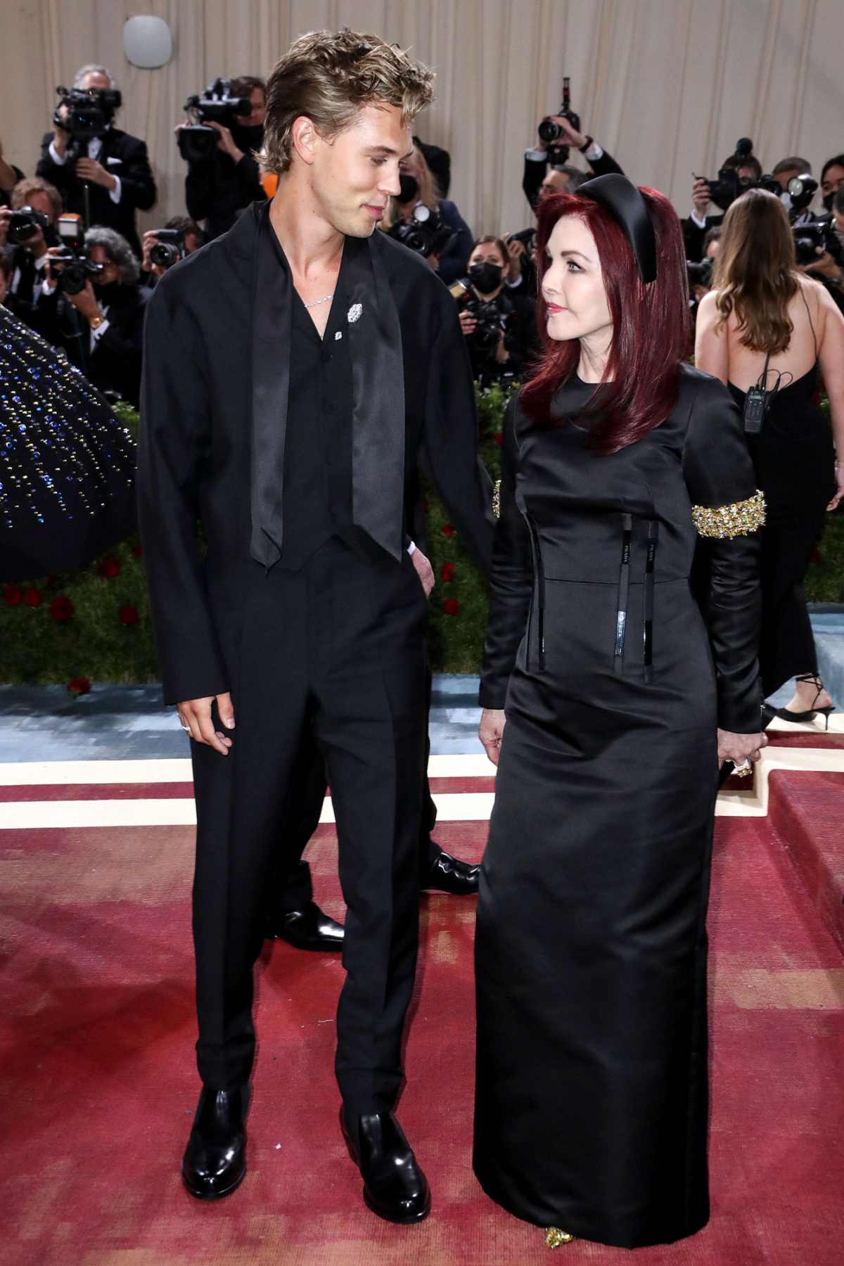 Met Gala 2022: Austin Butler Poses With Priscilla Presley, GF Kaia Gerber