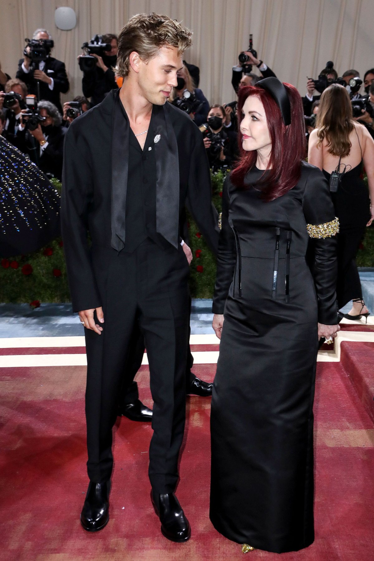 Met Gala 2022: Austin Butler Poses With Priscilla Presley, GF Kaia Gerber