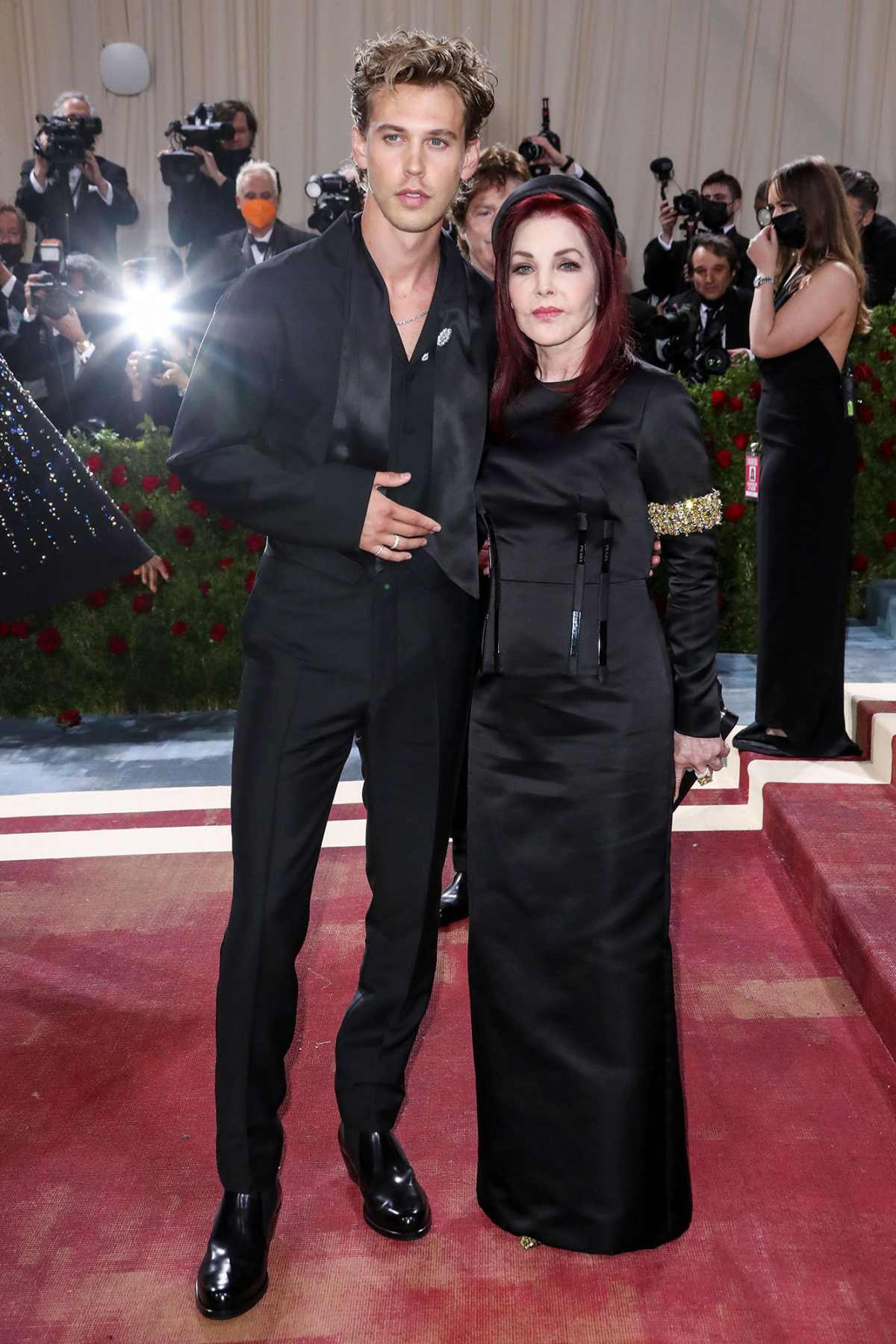 Met Gala 2022: Austin Butler Poses With Priscilla Presley, GF Kaia Gerber