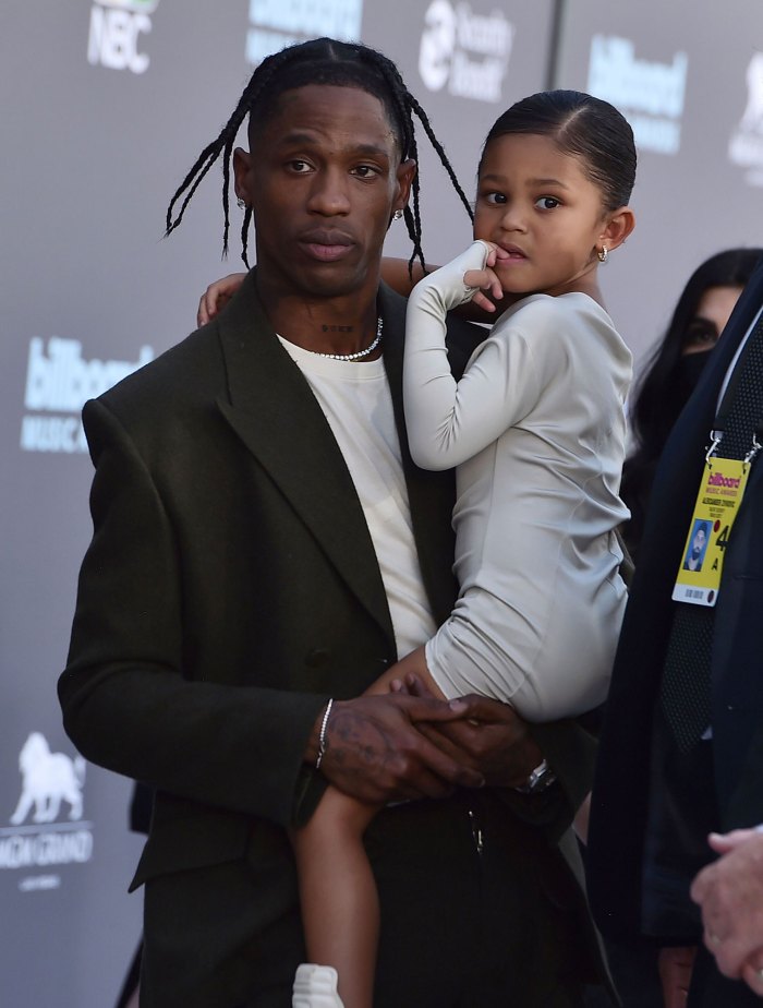 Kylie Jenner, Travis Scott Bring Daughter Stormi to BBMAs 2022 | Us Weekly