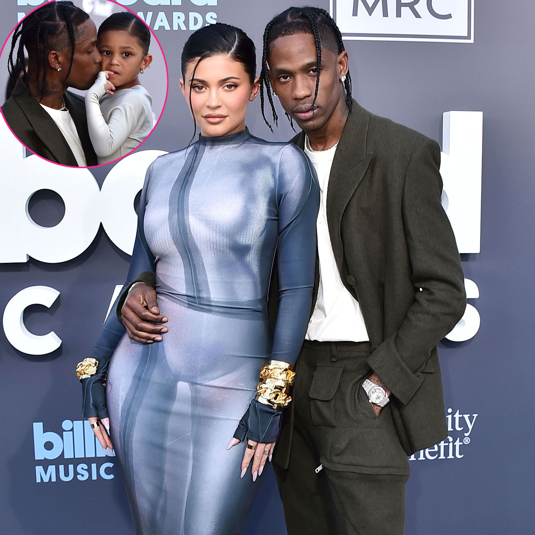 Kylie Jenner, Travis Scott Bring Daughter Stormi to BBMAs 2022 | Us Weekly