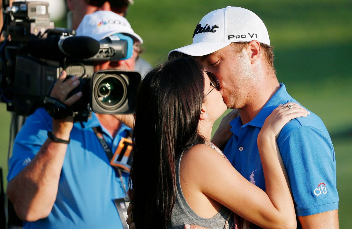 Justin Thomas Relationship Timeline With Wife Jillian Wisniewski | Us ...