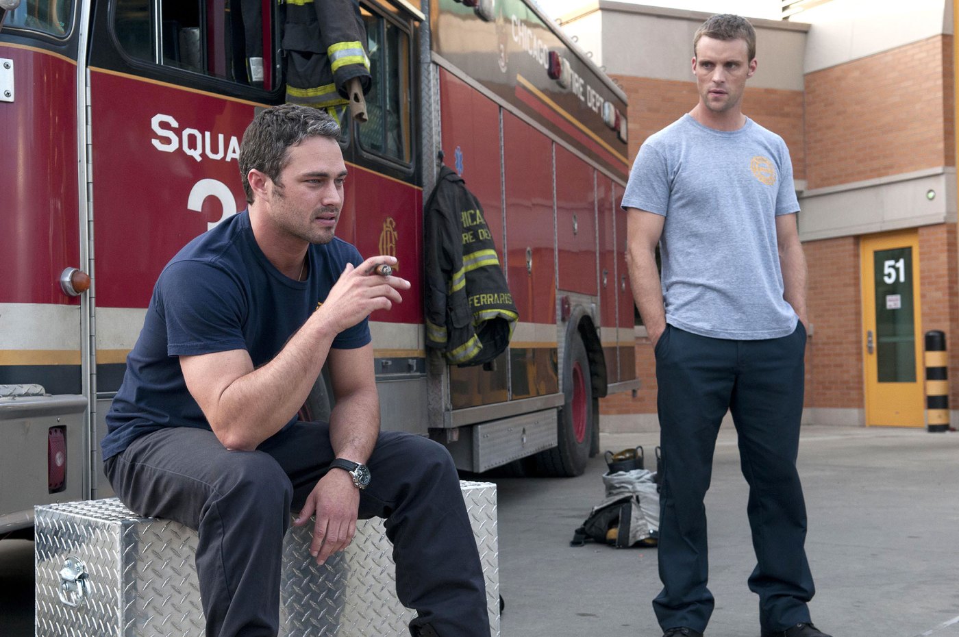 Chicago Fire’s Taylor Kinney Teases Season 10 Finale, Wedding | Us Weekly