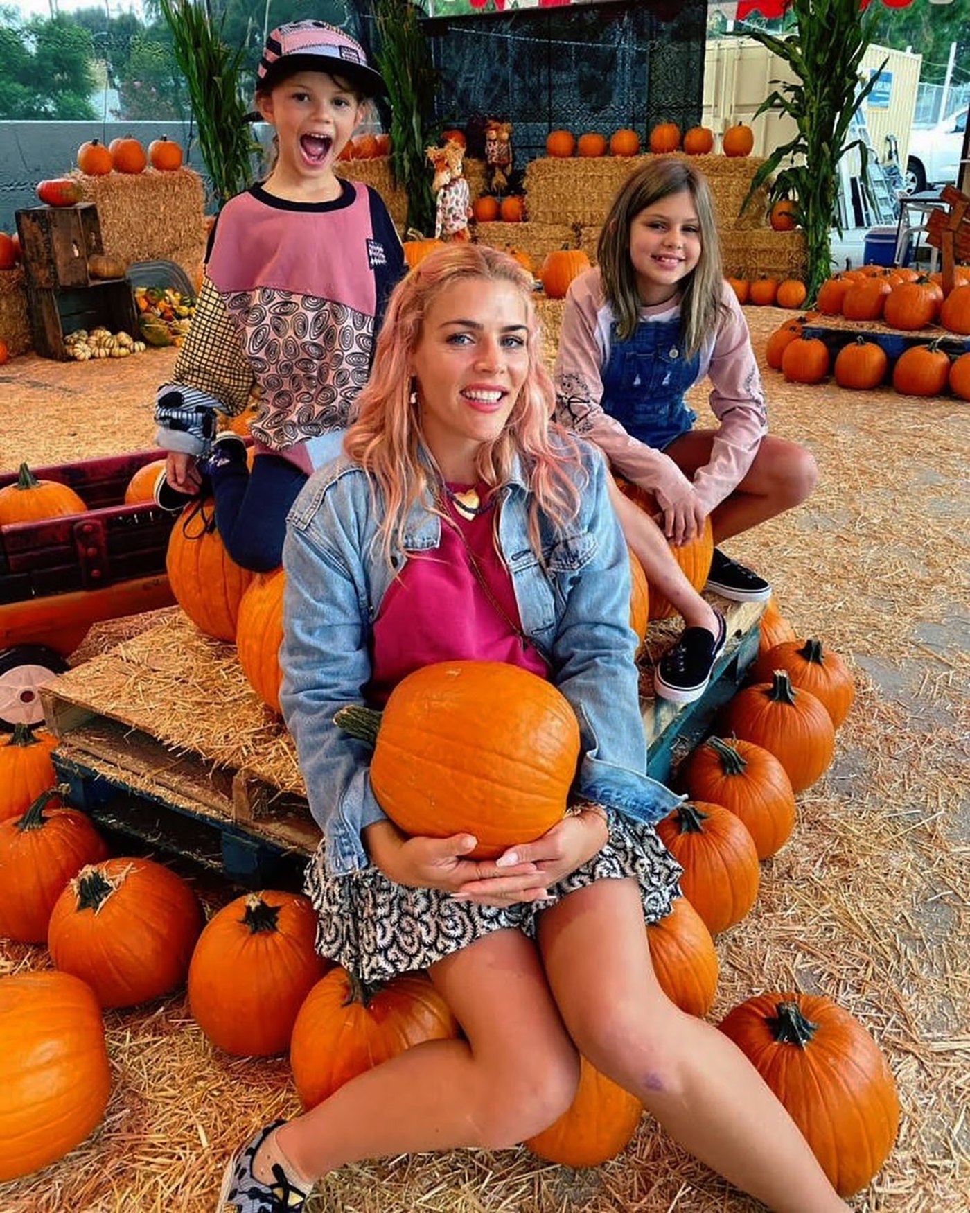 Chrissy Teigen, Kylie Jenner, Brittany Mahomes at the Pumpkin Patch v ...