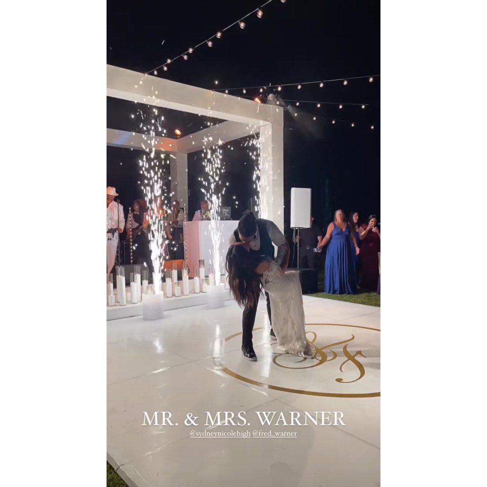 The Bachelor's Sydney Hightower, Fred Warner Are Married: Photos | Us ...