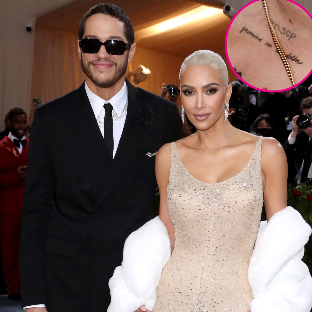 Pete Davidson's Tattoos for Kim Kardashian: See Photos | Us Weekly