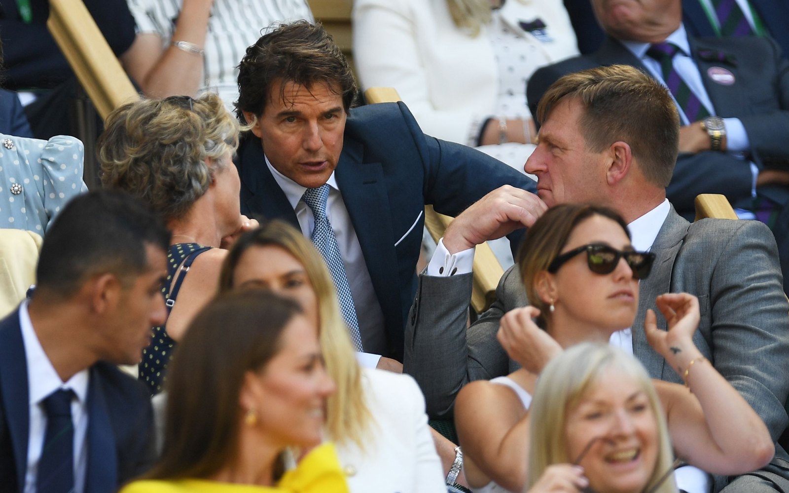 Kate Middleton, Tom Cruise Watch Wimbledon Women's Finals: Photos | Us ...