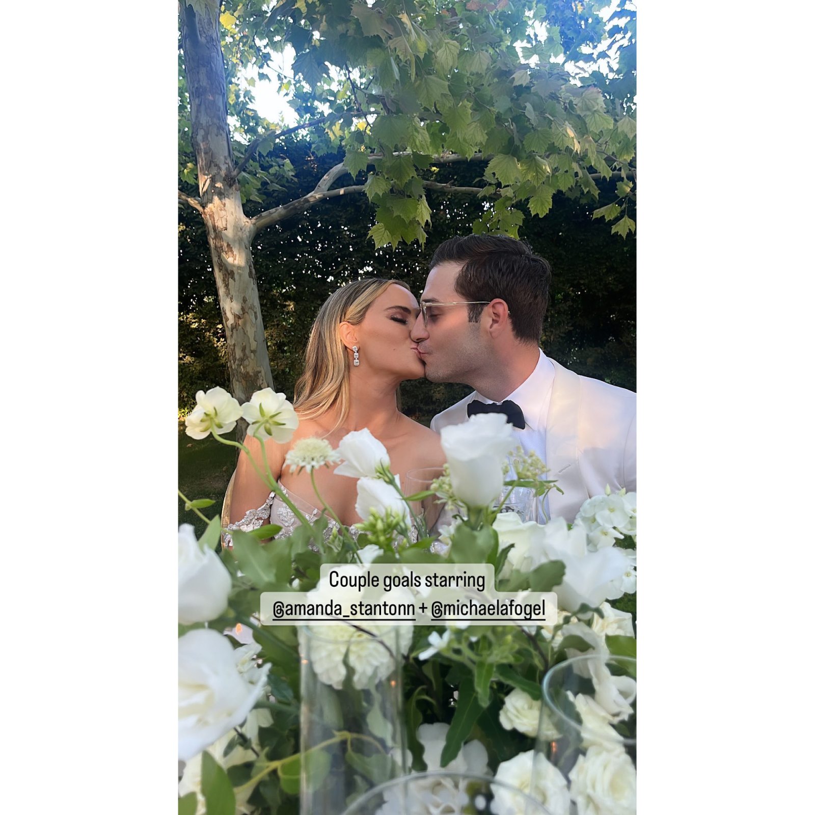 'Bachelor' Alums At Amanda Stanton, Michael Fogel's Wedding: Pics | Us ...