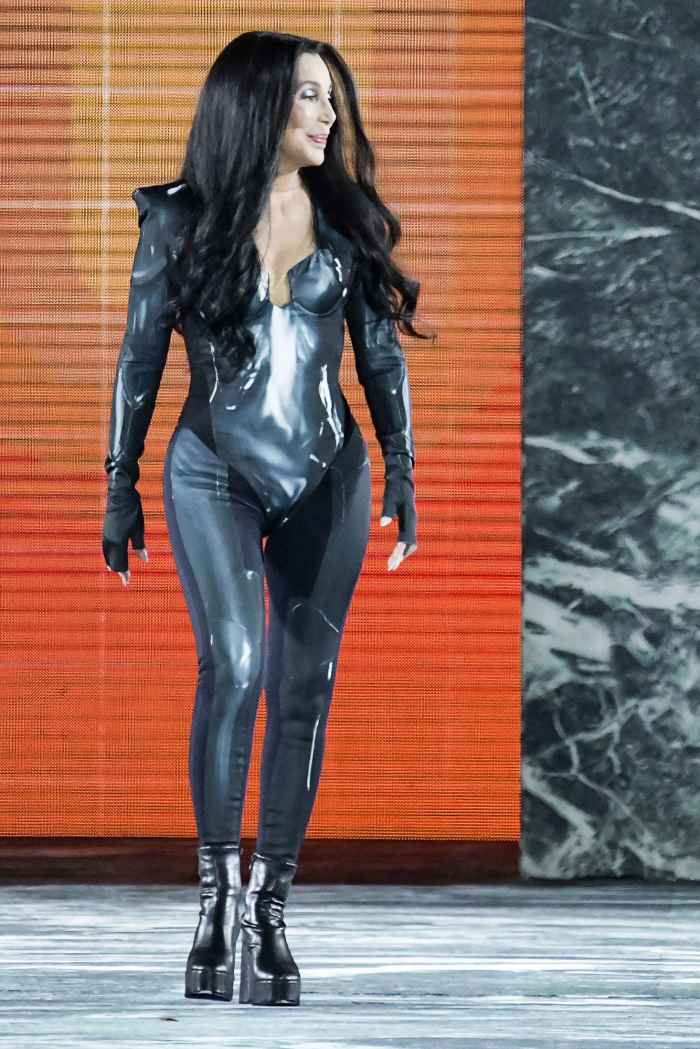 Cher Closes Out the Balmain Show During Paris Fashion Week | Us Weekly