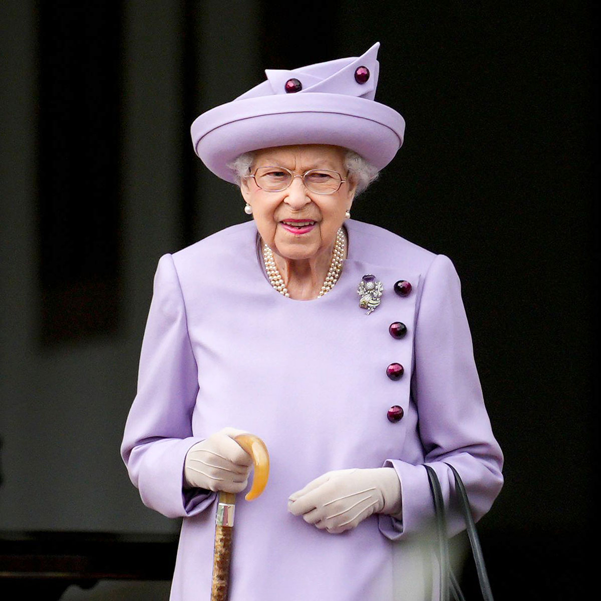 King Charles III Spotted Before Queen Elizabeth II's Procession | Us Weekly