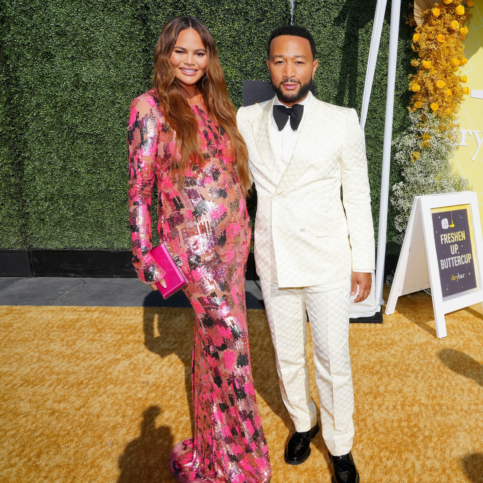 Emmys 2022: Pregnant Chrissy Teigen Shows Off Her Baby Bump | Us Weekly