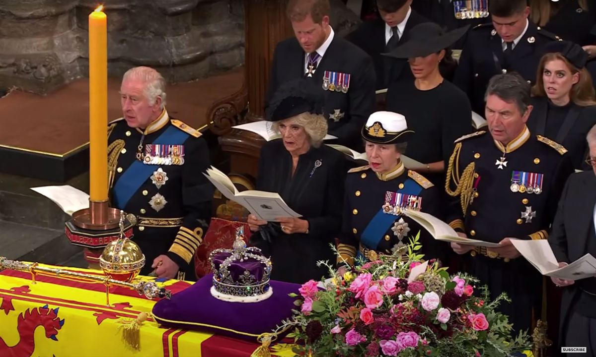 Prince Harry, Meghan Markle Sit in 2nd Row for Queen's Funeral | Us Weekly