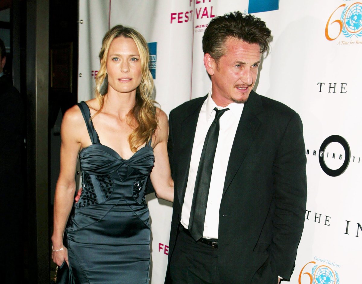Robin Wright And Sean Penn