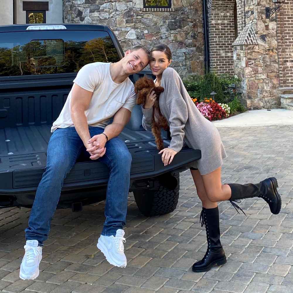 Olivia Culpo, Christian McCaffrey’s Relationship Timeline: Photos
