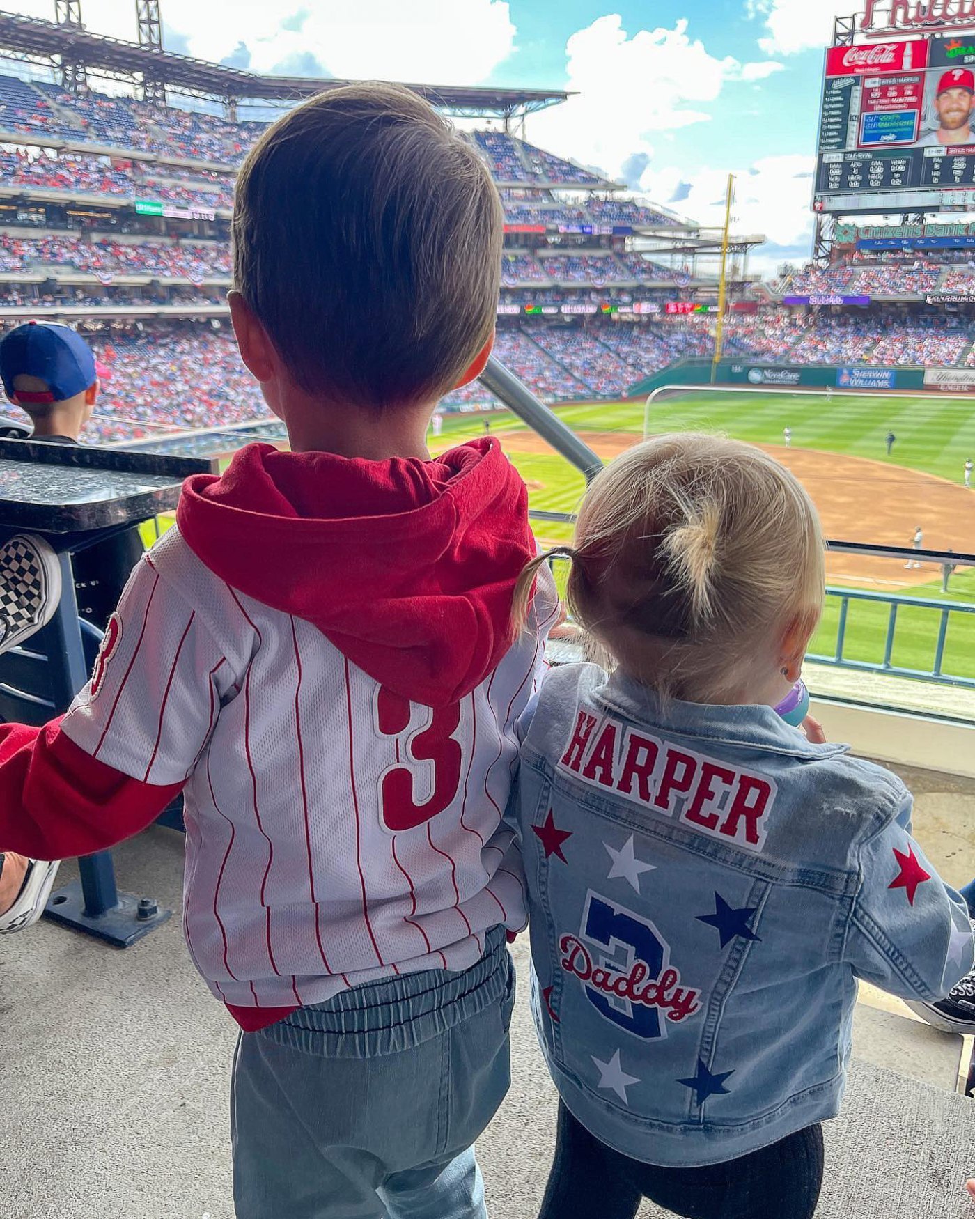 MLB Star Bryce Harper, Kayla Harper's Family Photos With Kids | Us Weekly