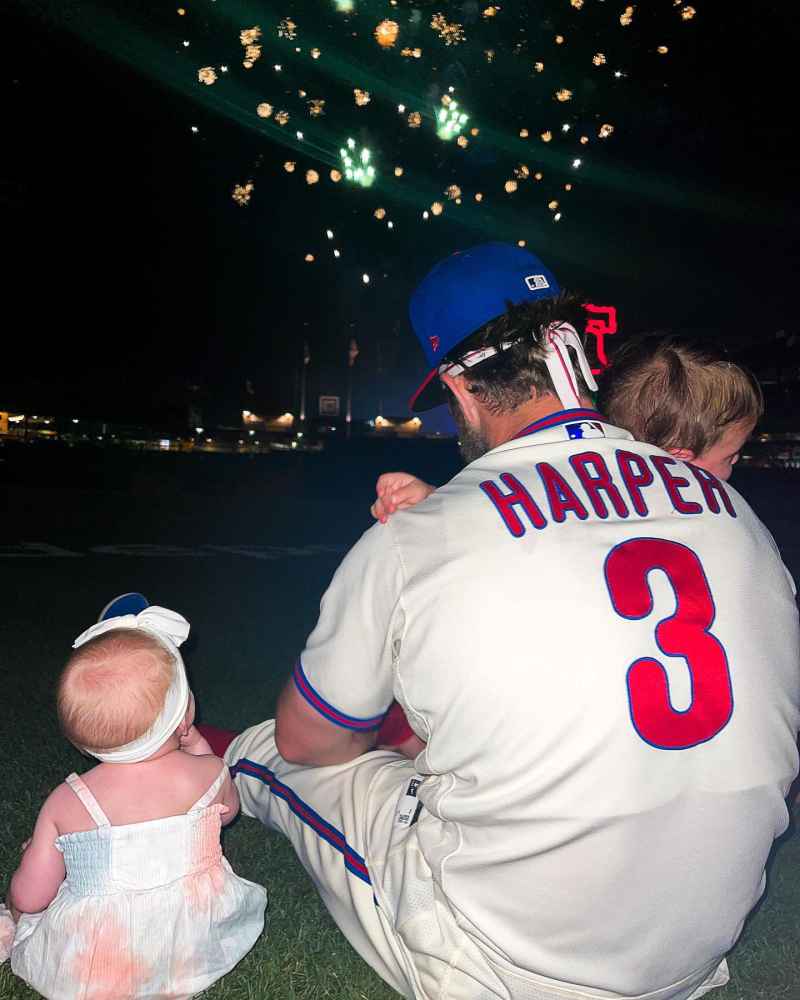 MLB Star Bryce Harper, Kayla Harper's Family Photos With Kids | Us Weekly