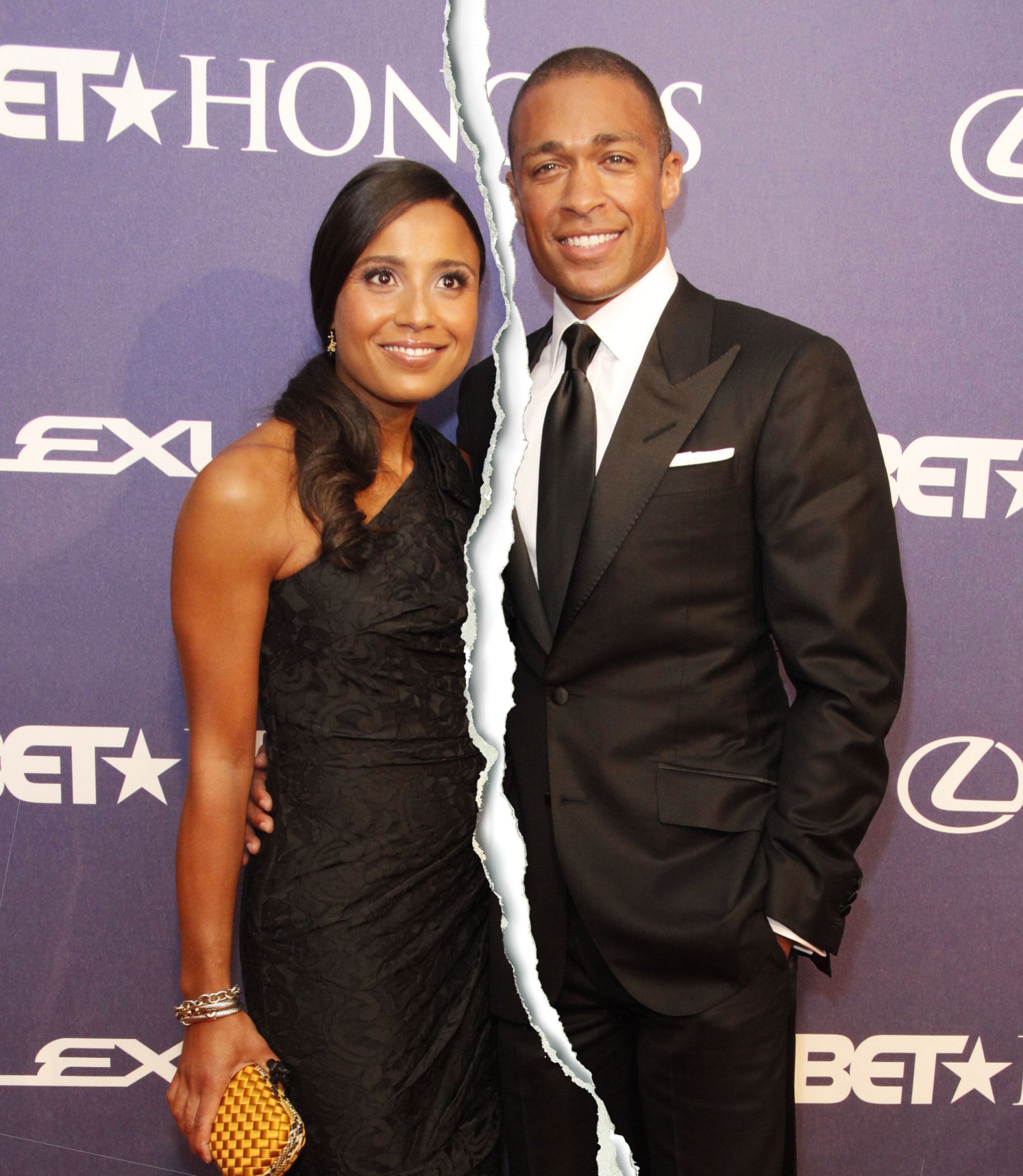 GMA3's T.J. Holmes Files for Divorce From Wife Amid Amy Robach Rumors ...