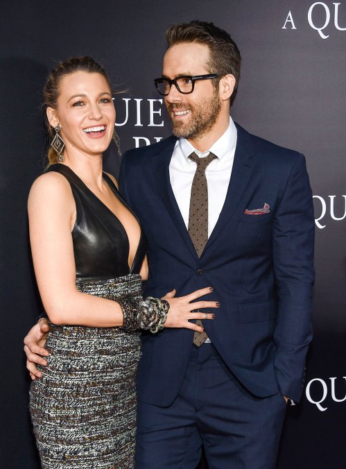 Pregnant Blake Lively Playfully Flirts With Ryan Reynolds | Us Weekly