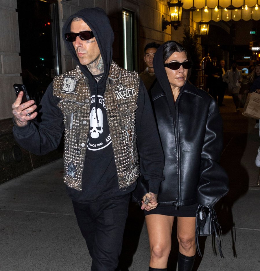 Inside Kourtney Kardashian, Travis Barker's Tongue Kissing at Met Gala