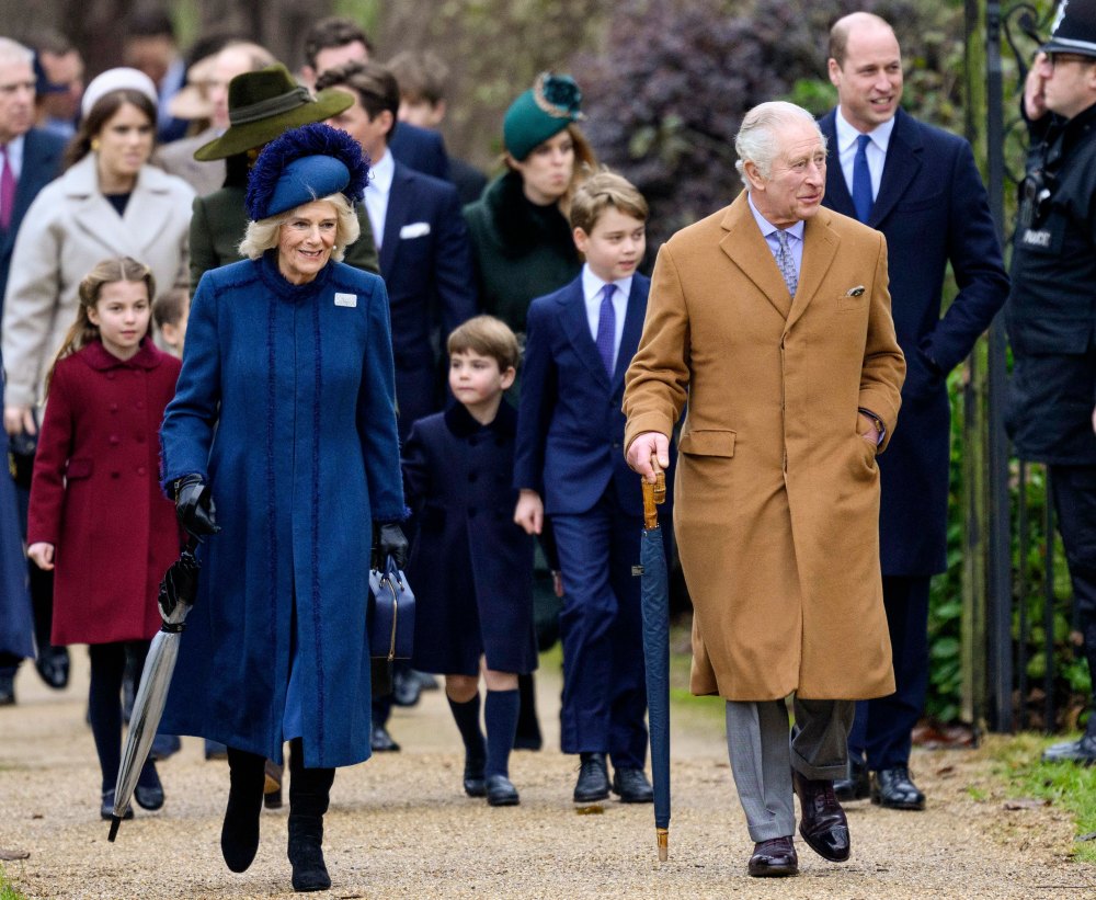 Royal Family Attends Sandringham Christmas Service: Photos