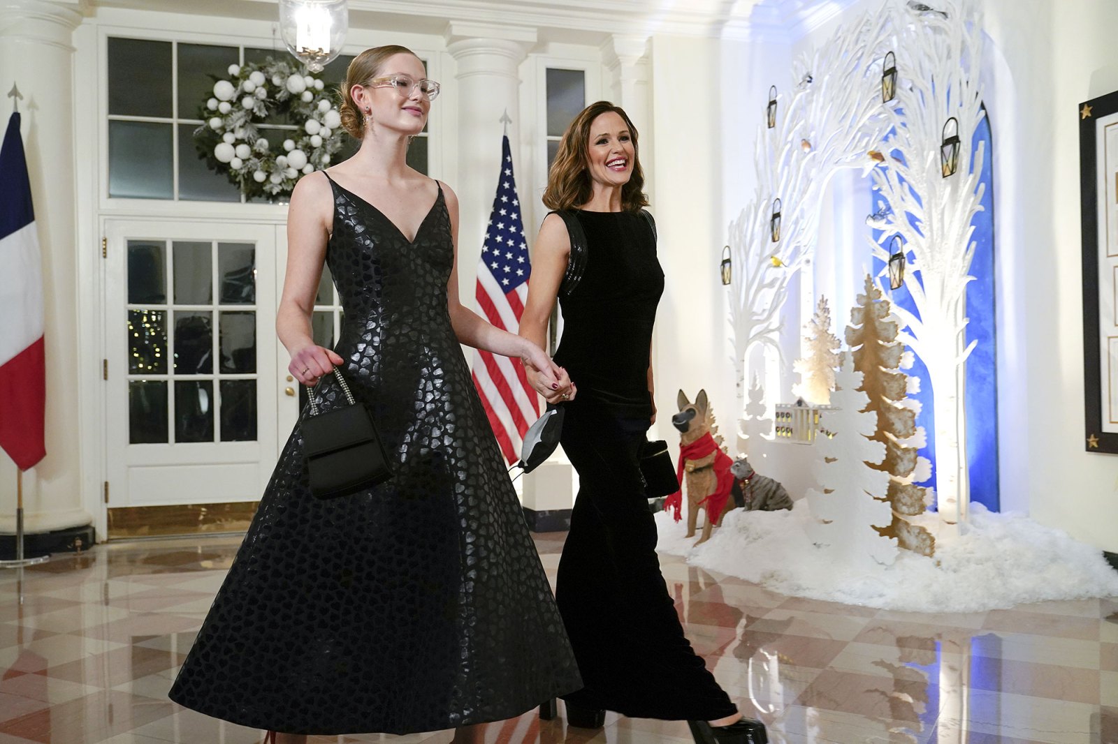 Jennifer Garner, Daughter Violet Attend White House State Dinner | Us ...