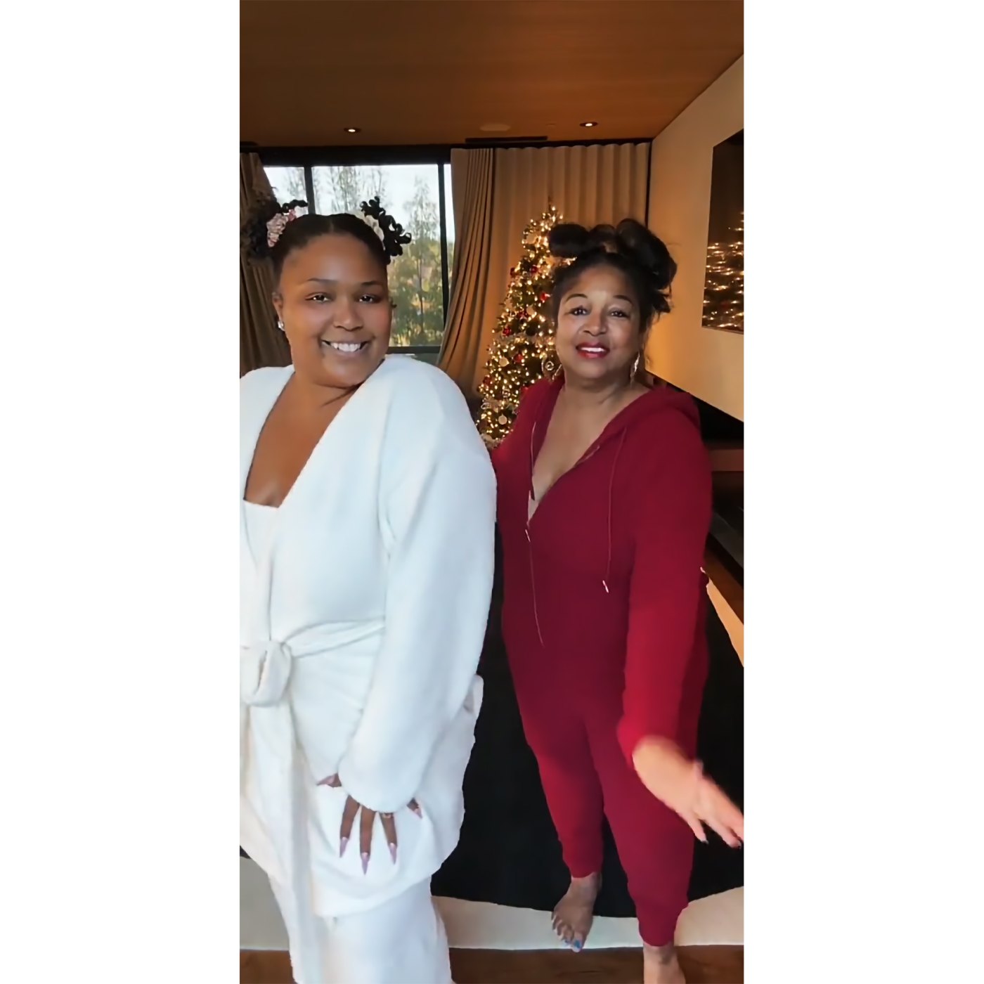 Lizzo Tries 'Turning My Mom Into Me' TikTok on 'Momma' Shari | Us Weekly