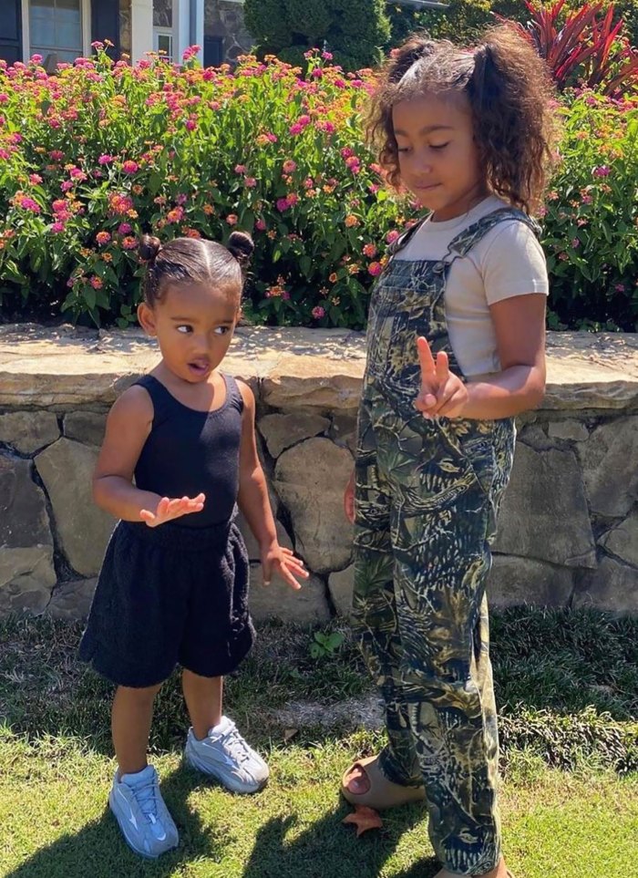 North West Dresses Up Little Sister Chicago Like Her: Video | Us Weekly