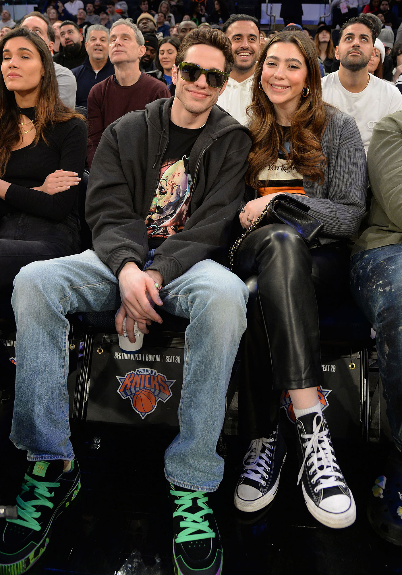 Pete Davidson, Sister Go to NBA Game After Emily Ratajkowski Date | Us ...