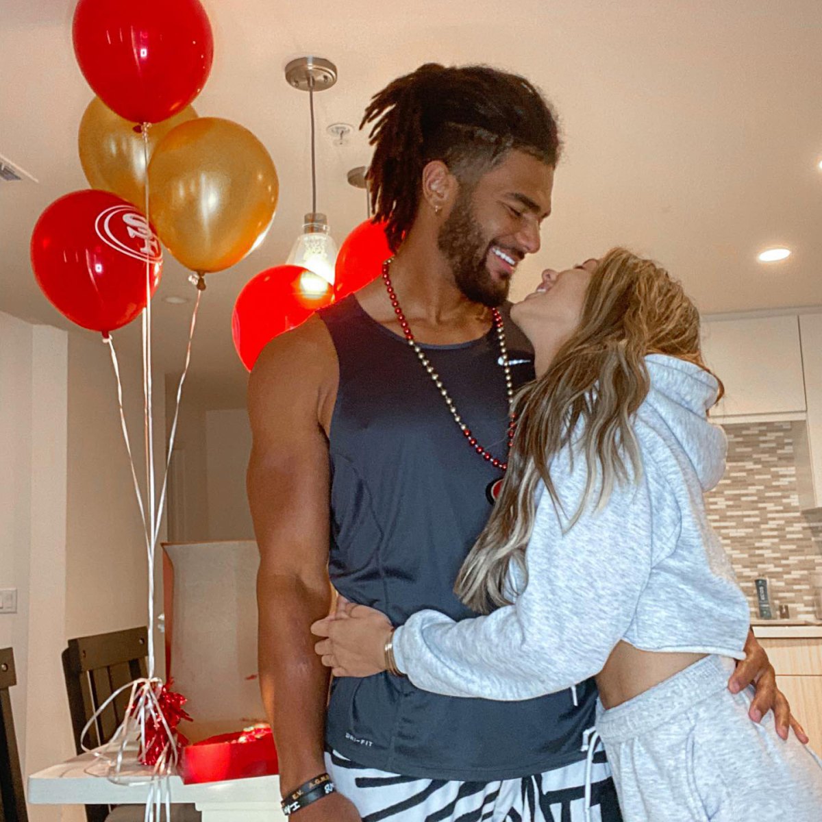 NFL’s Fred Warner and Sydney Hightower's Relationship Timeline | Us Weekly