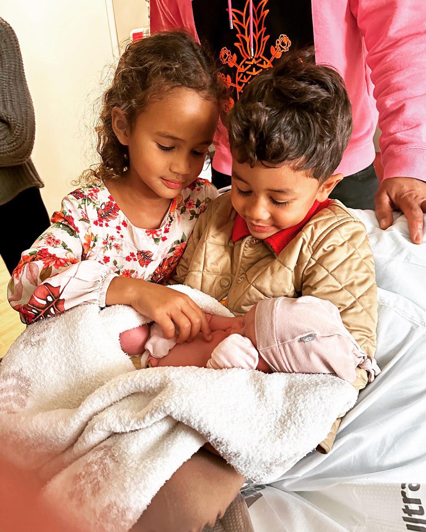 John Legend, Chrissy Teigen Reveal Baby No. 3's Name, 1st Photo | Us Weekly