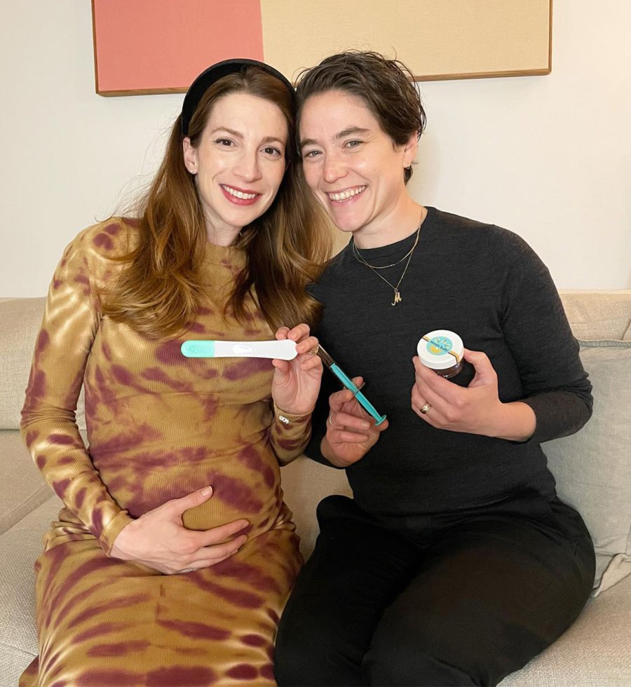 Molly Bernard, Wife Hannah Lieberman Welcome 1st Child: Photo | Us Weekly