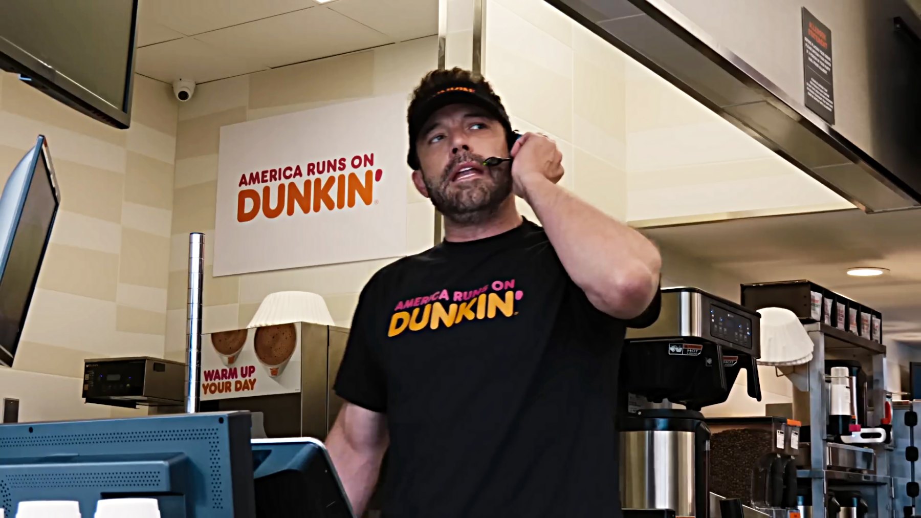 Watch Outtakes From Ben Affleck’s Dunkin’ Super Bowl Commercial | Us Weekly