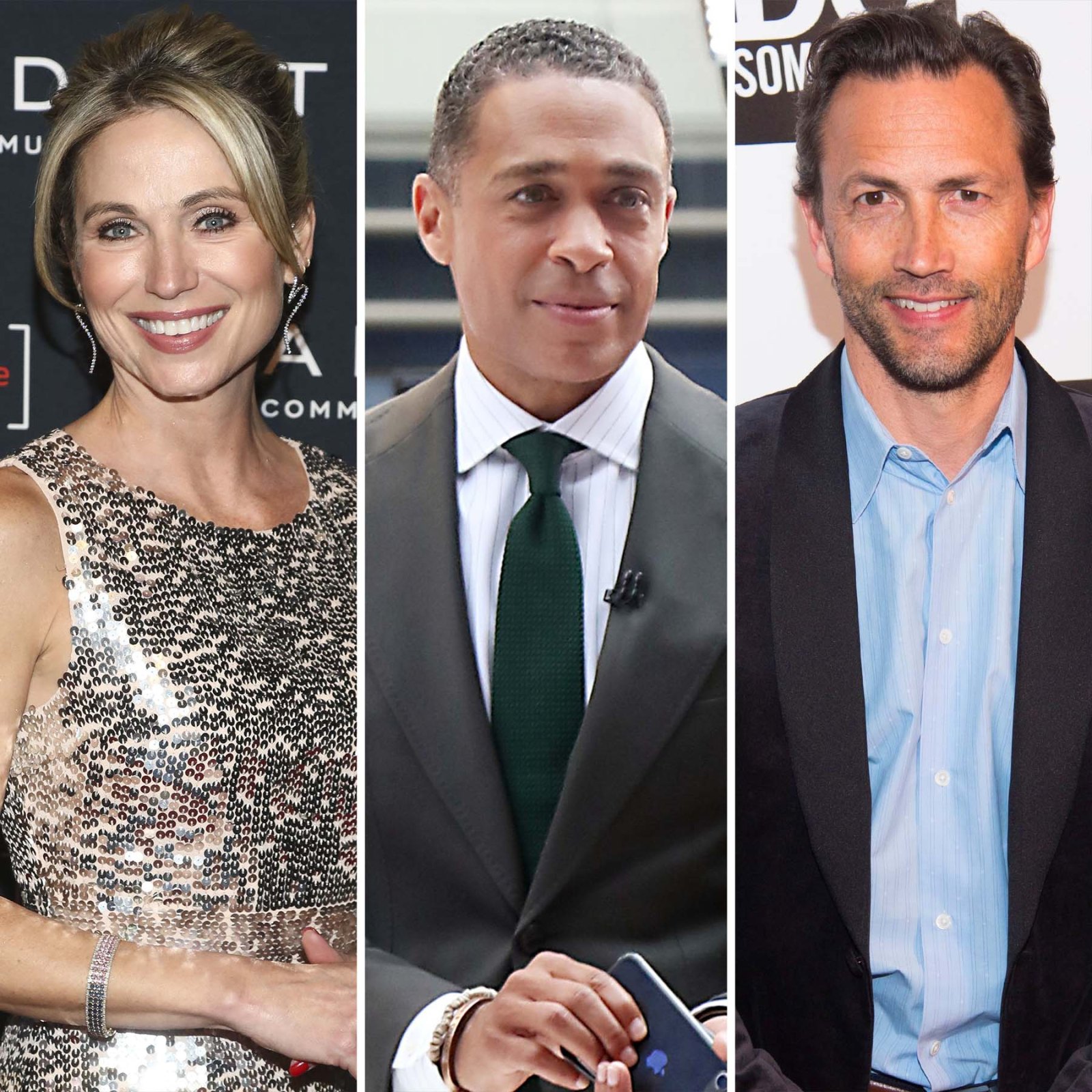 Amy Robach Confided in T.J. Holmes About Andrew Shue Issues | Us Weekly